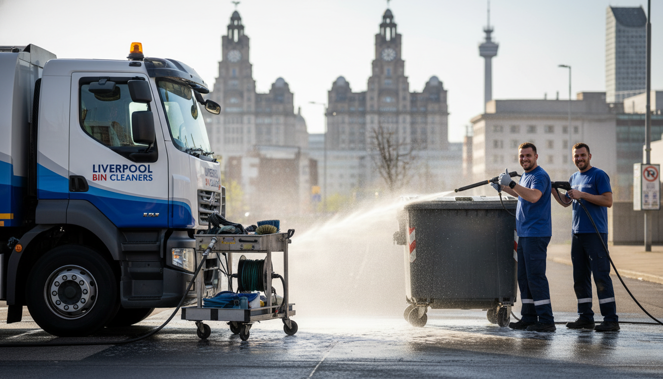 Commercial Bin Cleaning Service Liverpool