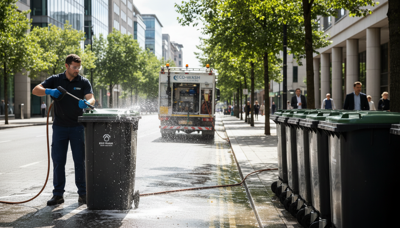 Commercial Bin Cleaning Service Dovecot
