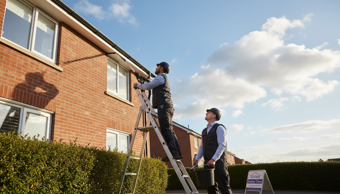 Gutter Cleaning Service Kirkby