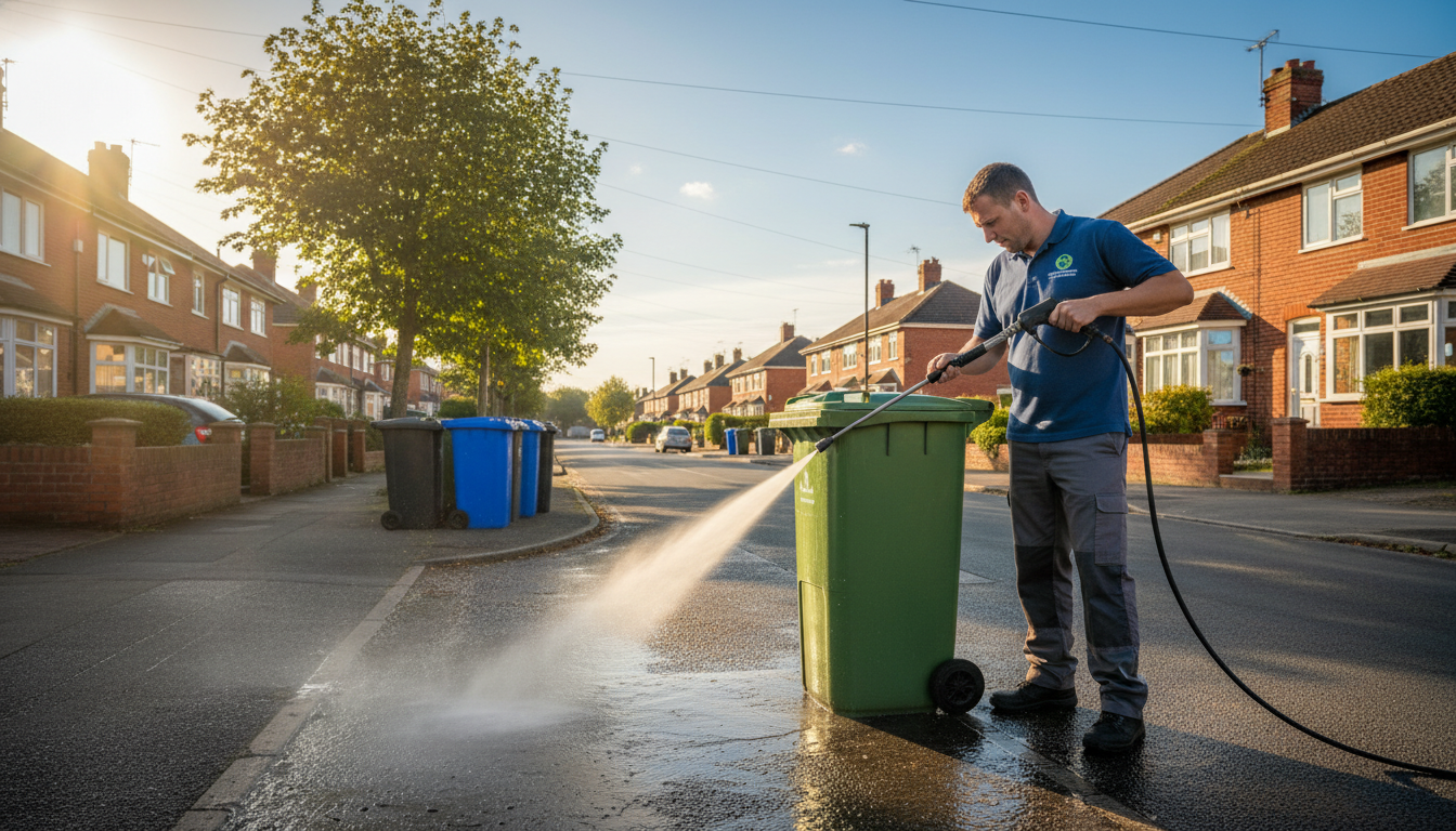Commercial Bin Cleaning Service Rainhill