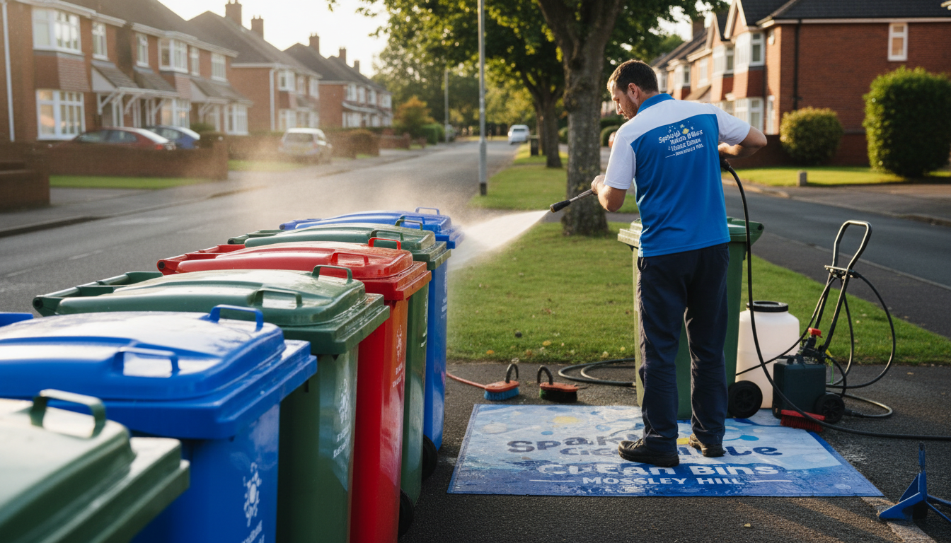 Commercial Bin Cleaning Service Mossley Hill