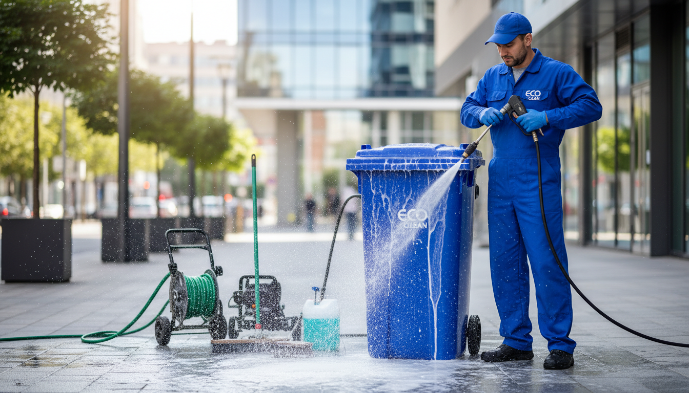 Commercial Bin Cleaning Service Dovecot