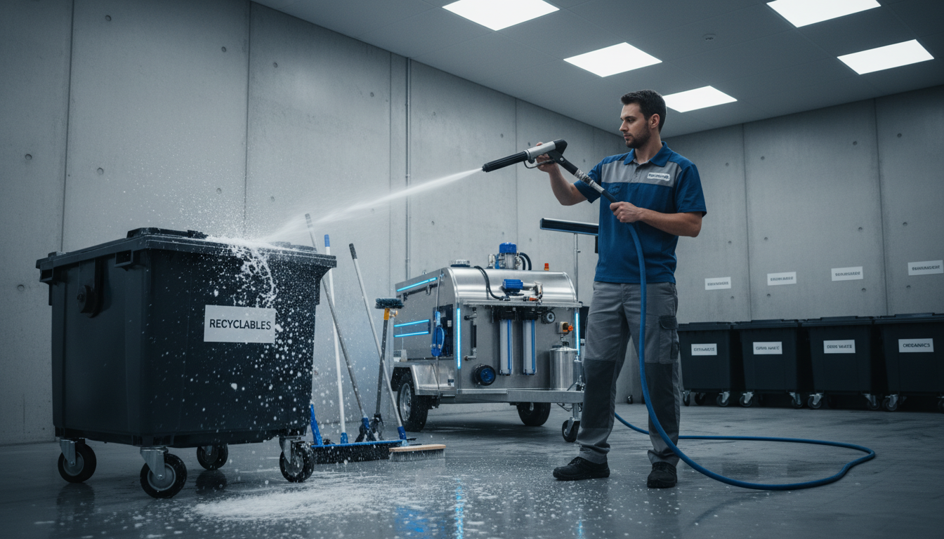 Commercial Bin Cleaning Service Dovecot