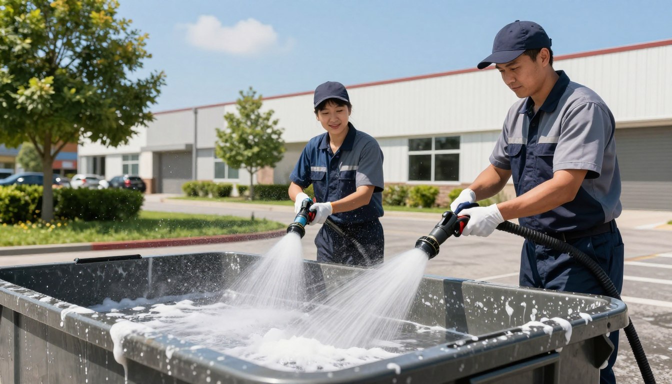 Commercial Bin Cleaning Service St. Johns