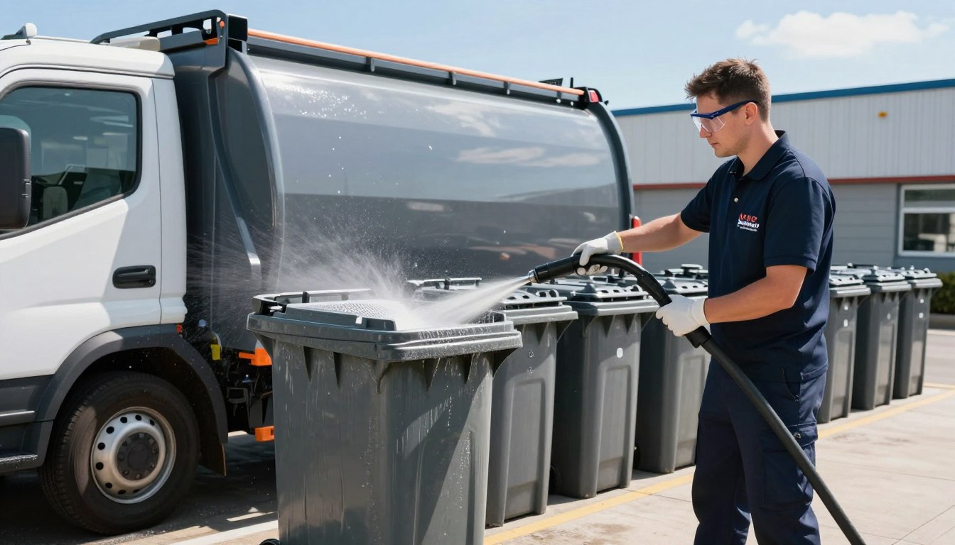 Commercial Bin Cleaning Service Sutton