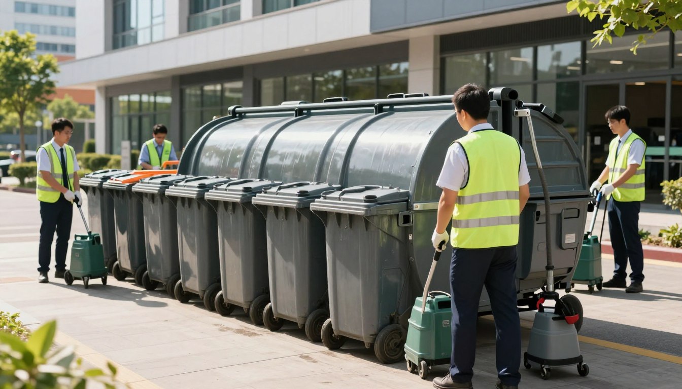 Commercial Bin Cleaning Service Sutton