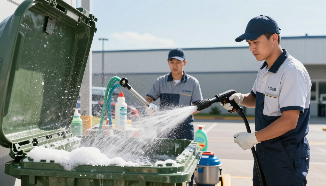 Commercial Bin Cleaning Service St. Johns